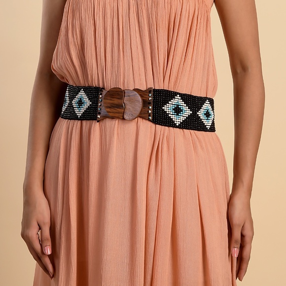 Accessories | Beautiful Native American Style Handmade Seed Bead Belt ...